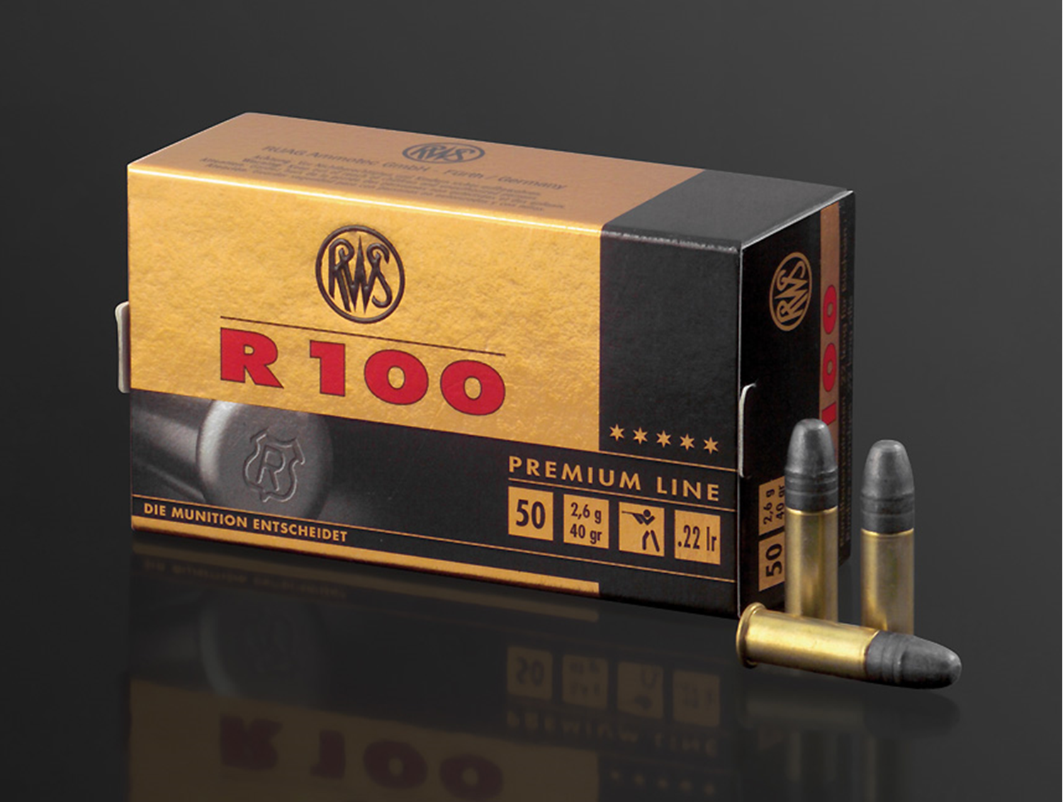 RWS Dynamit Nobel .22 long rifle R100